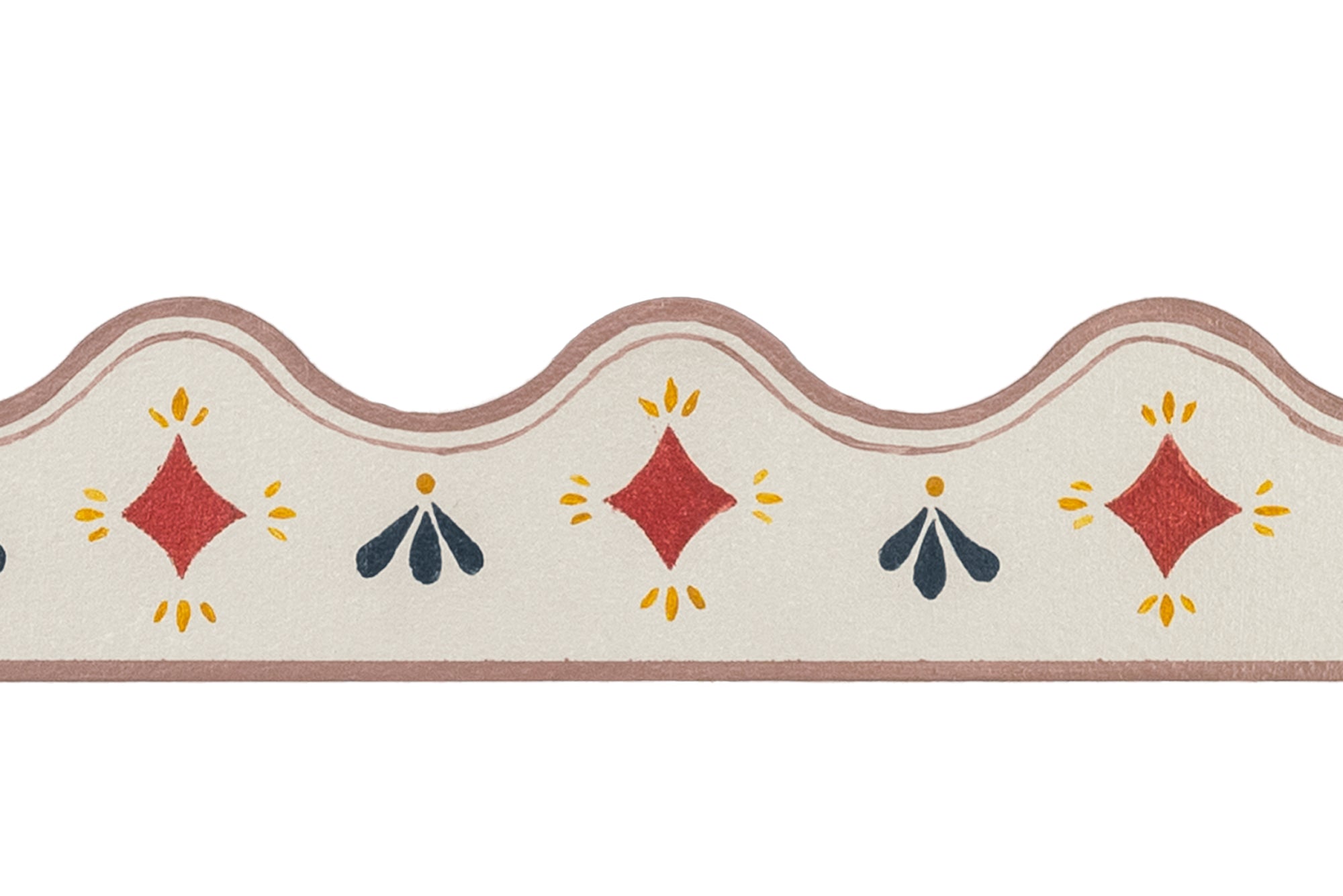 Hand-Painted Scallop Architrave – Camilla Hampton
